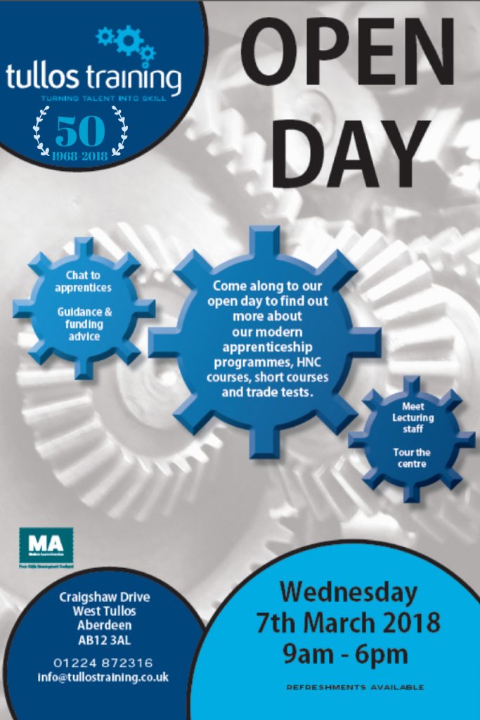 Tullos Training Open Day 2018 - Tullos Training