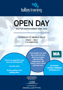 Tullos Training Open Day 2019 - Tullos Training